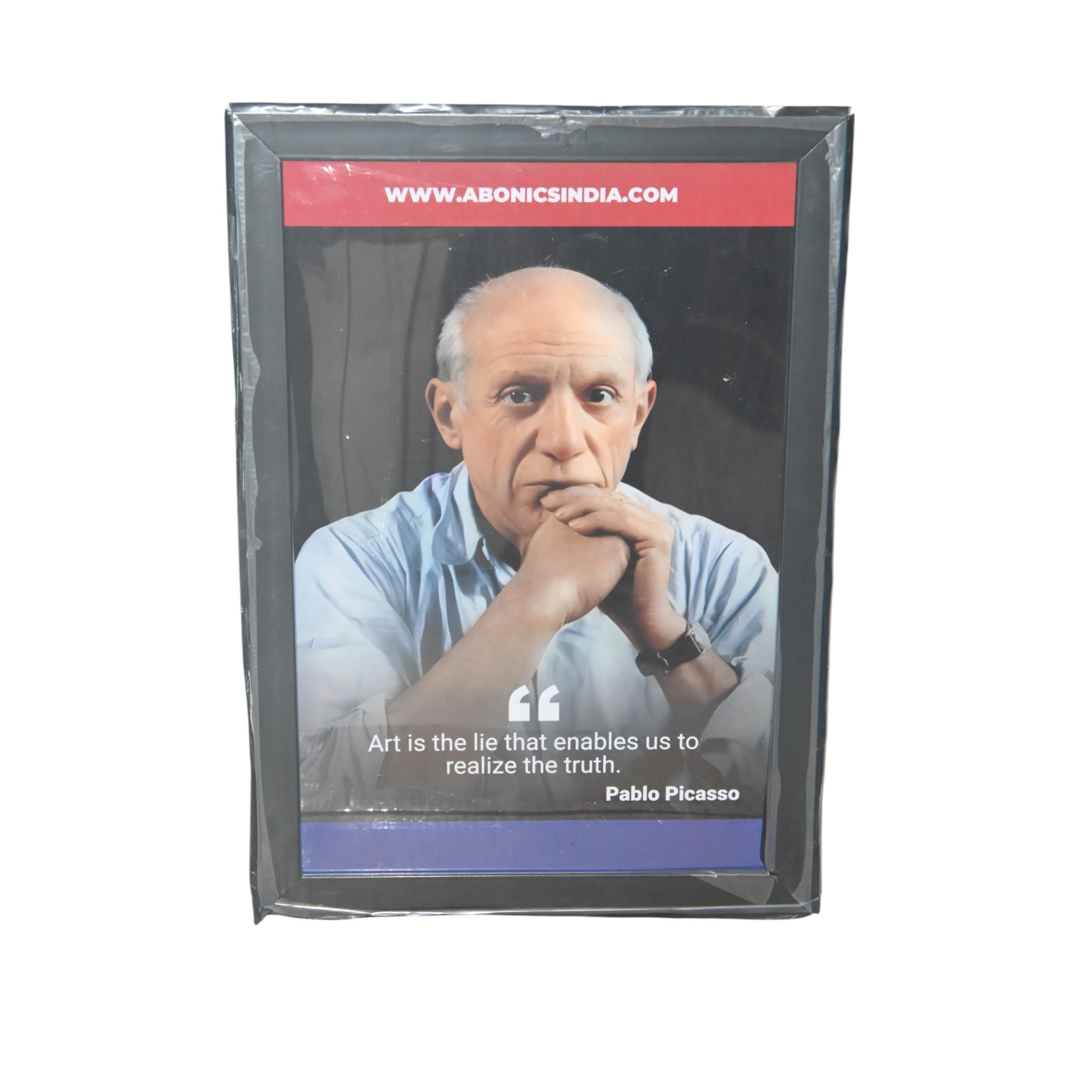 Pablo picasso inspirational quote frame | LABSathi Ecommerce